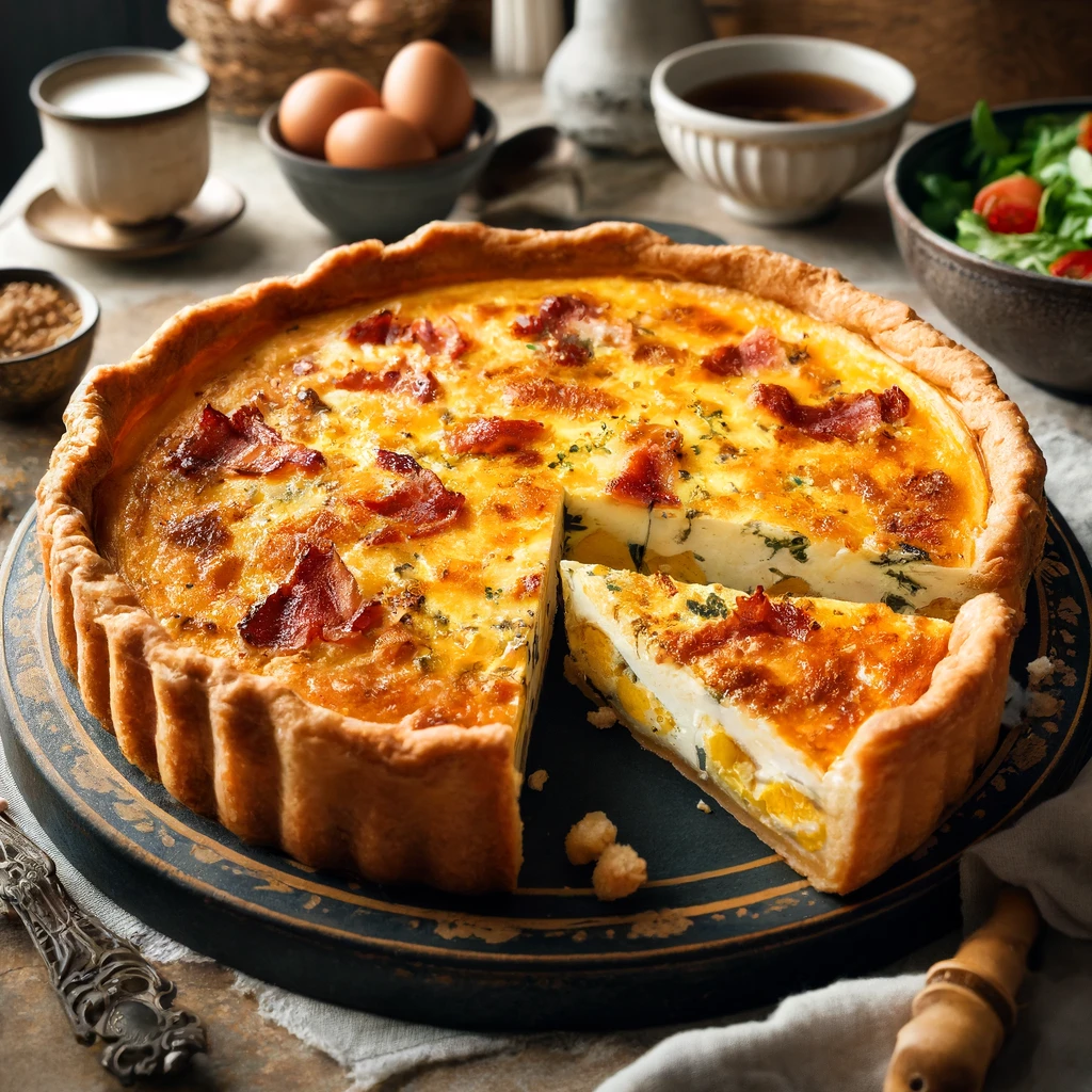 French Classic: Quiche Lorraine - Hungry and Chill
