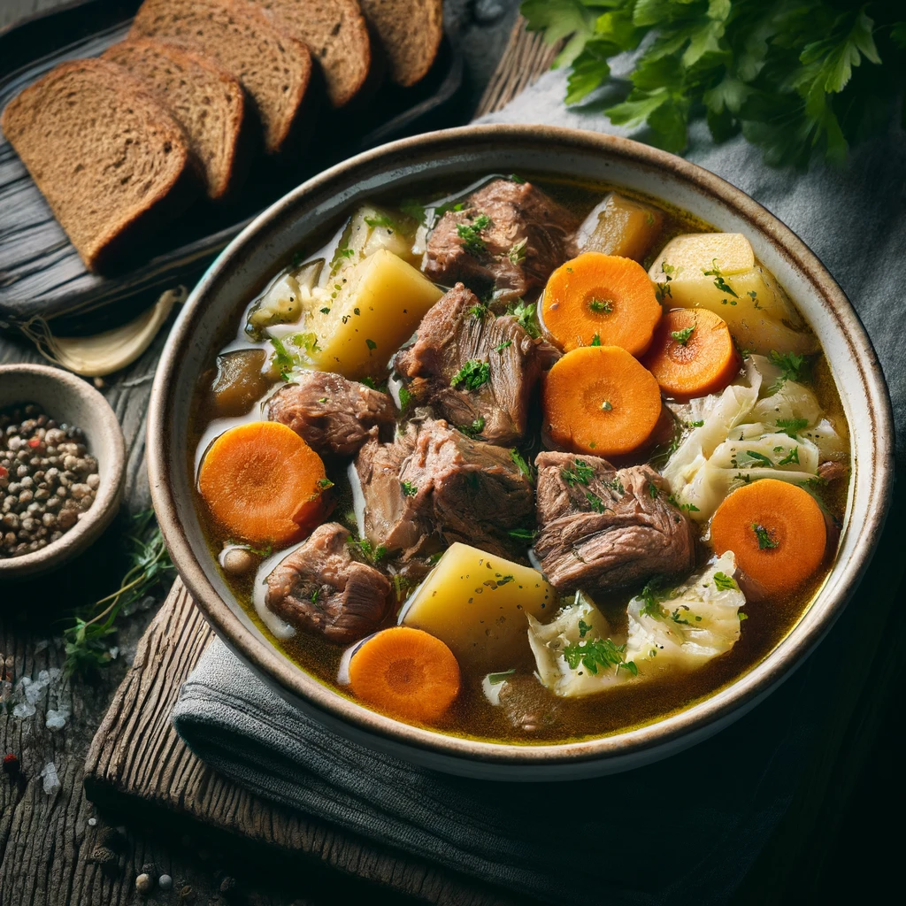 Icelandic Lamb And Onion Soup