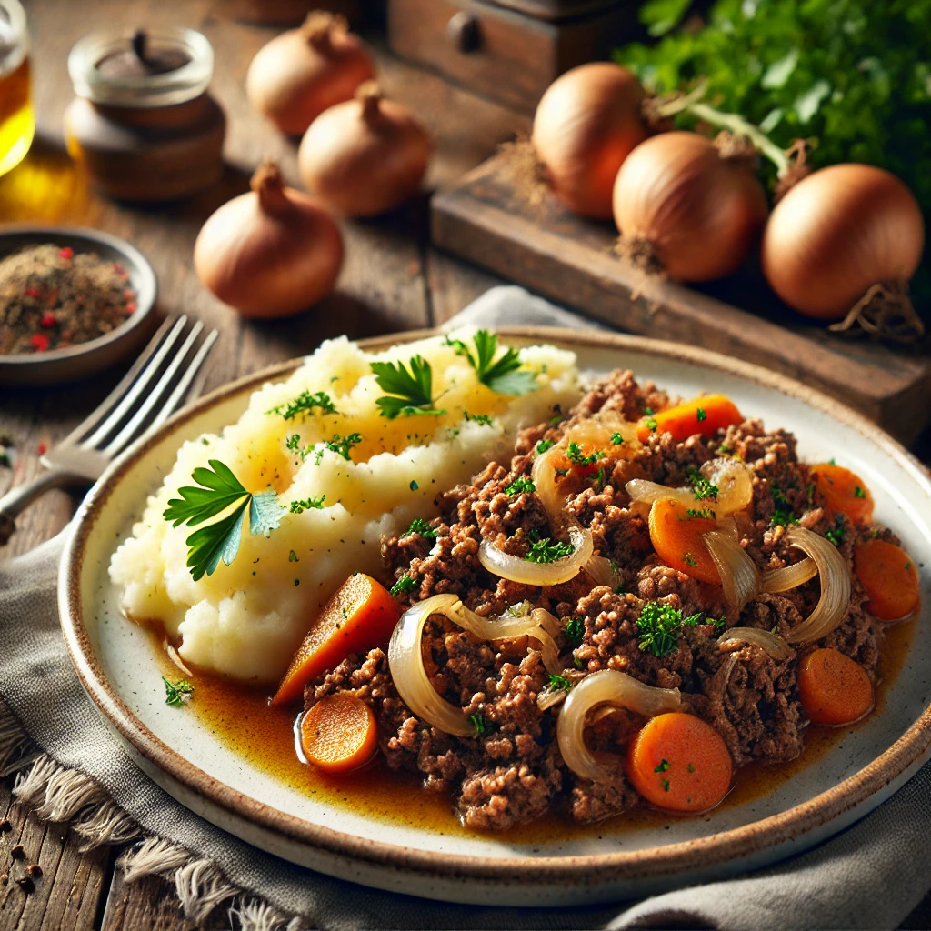 Traditional Scottish Mince and Tatties - Hungry and Chill