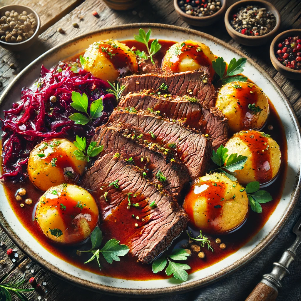 German Classic Sauerbraten German Pot Roast Hungry And Chill