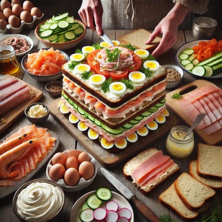 Swedish Smörgåstårta Recipe - Hungry and Chill