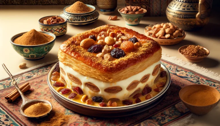Egyptian Recipe: Umm Ali (Egyptian Bread Pudding) - Hungry and Chill