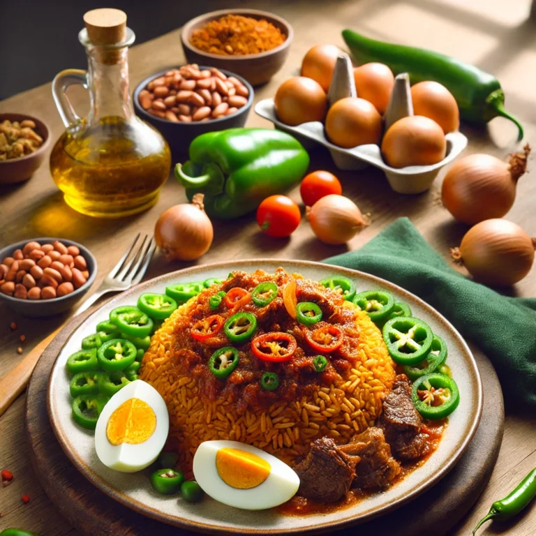 Indulge in the Richness of Nigerian Ofada Rice and Ayamase (Ofada Sauce ...